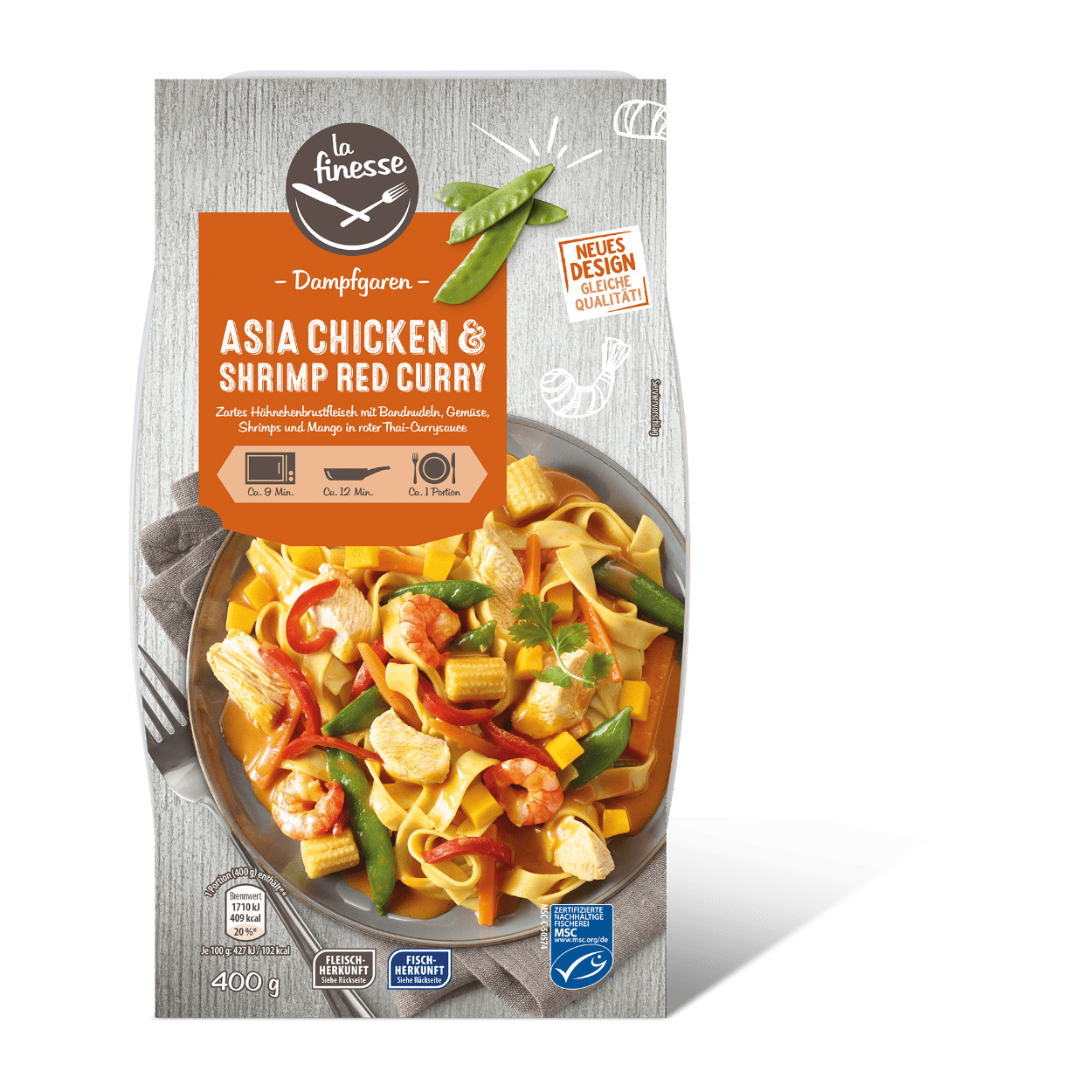 LA FINESSE Dampfgar-Fertiggericht günstig bei ALDI Nord