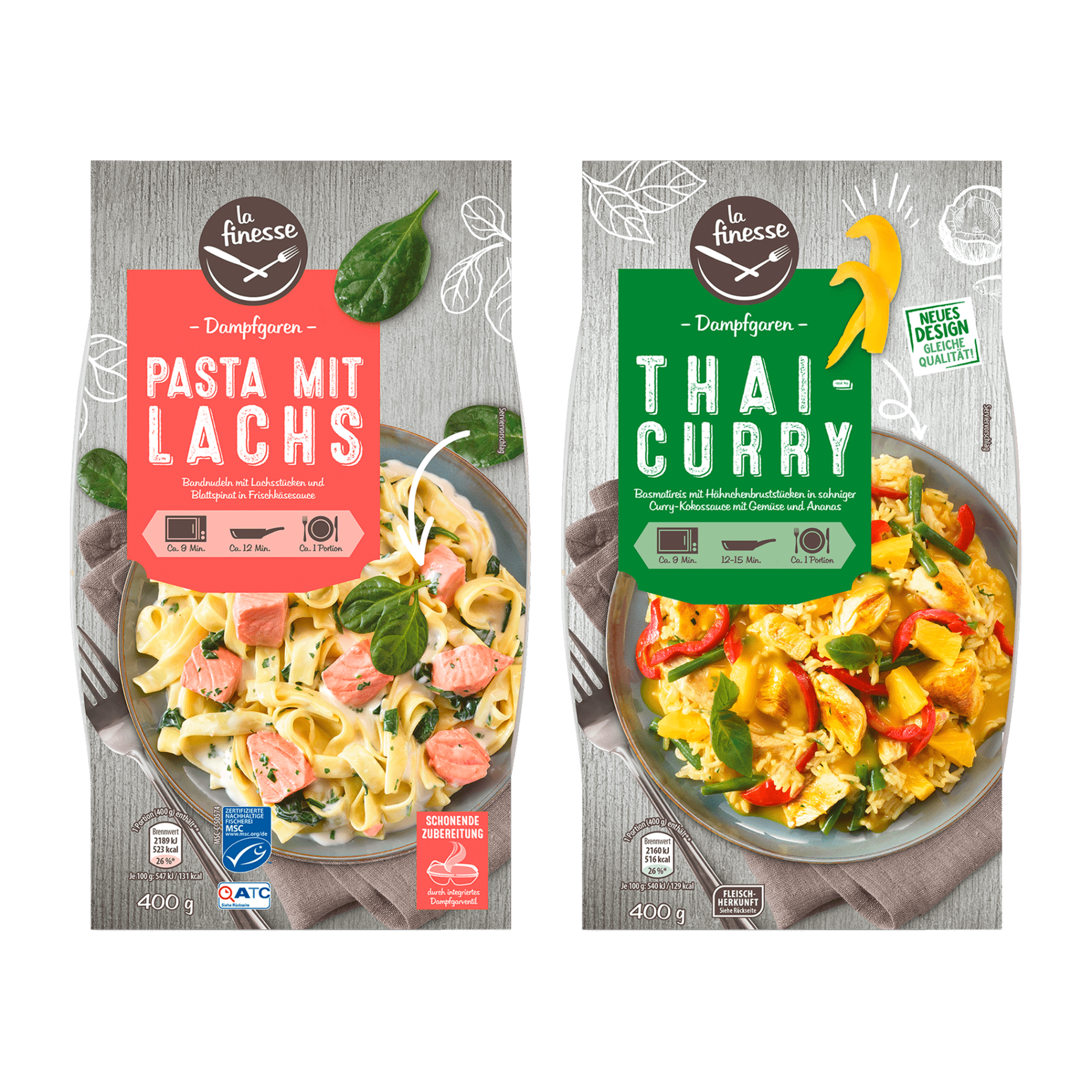 LA FINESSE Dampfgar-Fertiggericht günstig bei ALDI Nord