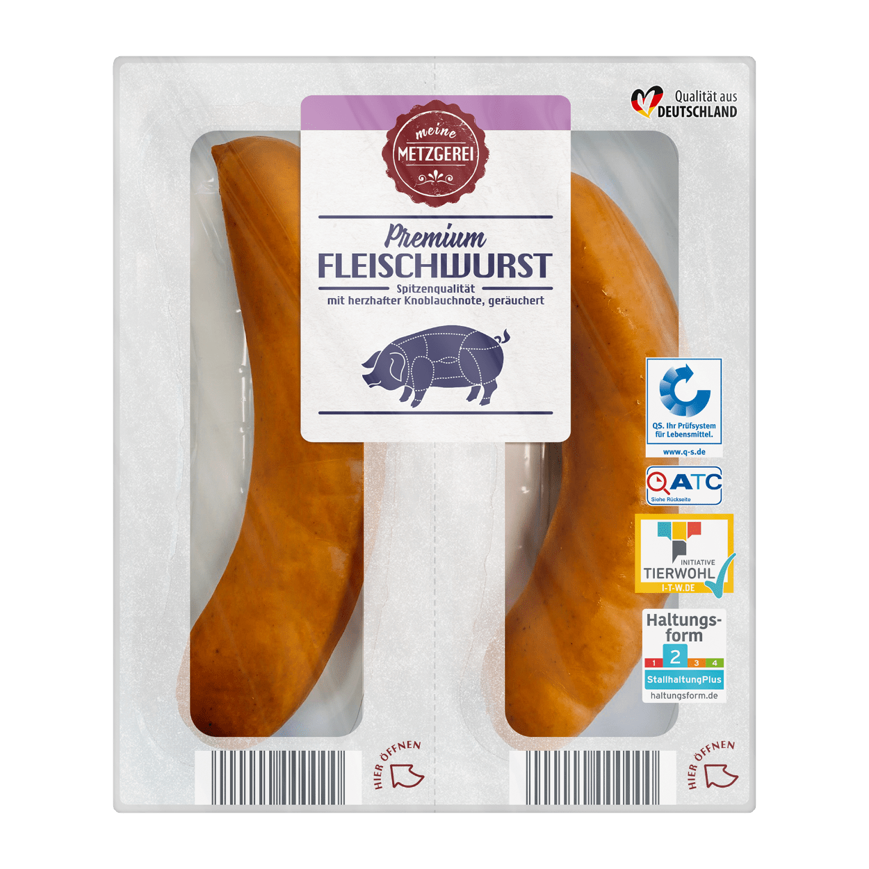 MEINE METZGEREI Premium Fleischwurst günstig bei ALDI Nord