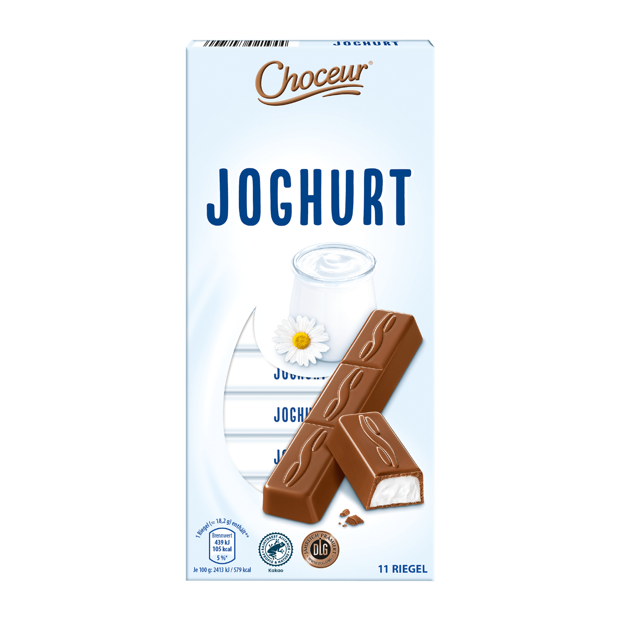 CHOCEUR Schokoriegel Joghurt & Knusper-Riegel bei ALDI Nord