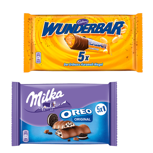 Angebot Aldi Nord MILKA / CADBURY Oreo / Wunderbar Riegel