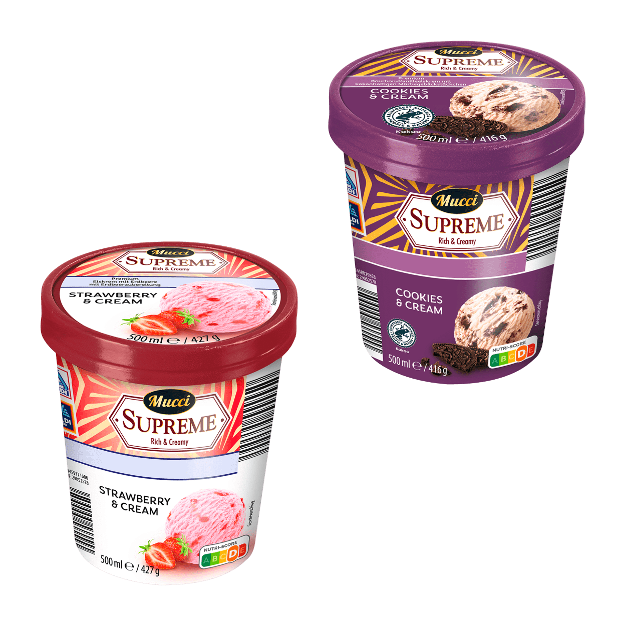 MUCCI – Eigenmarken bei ALDI Nord