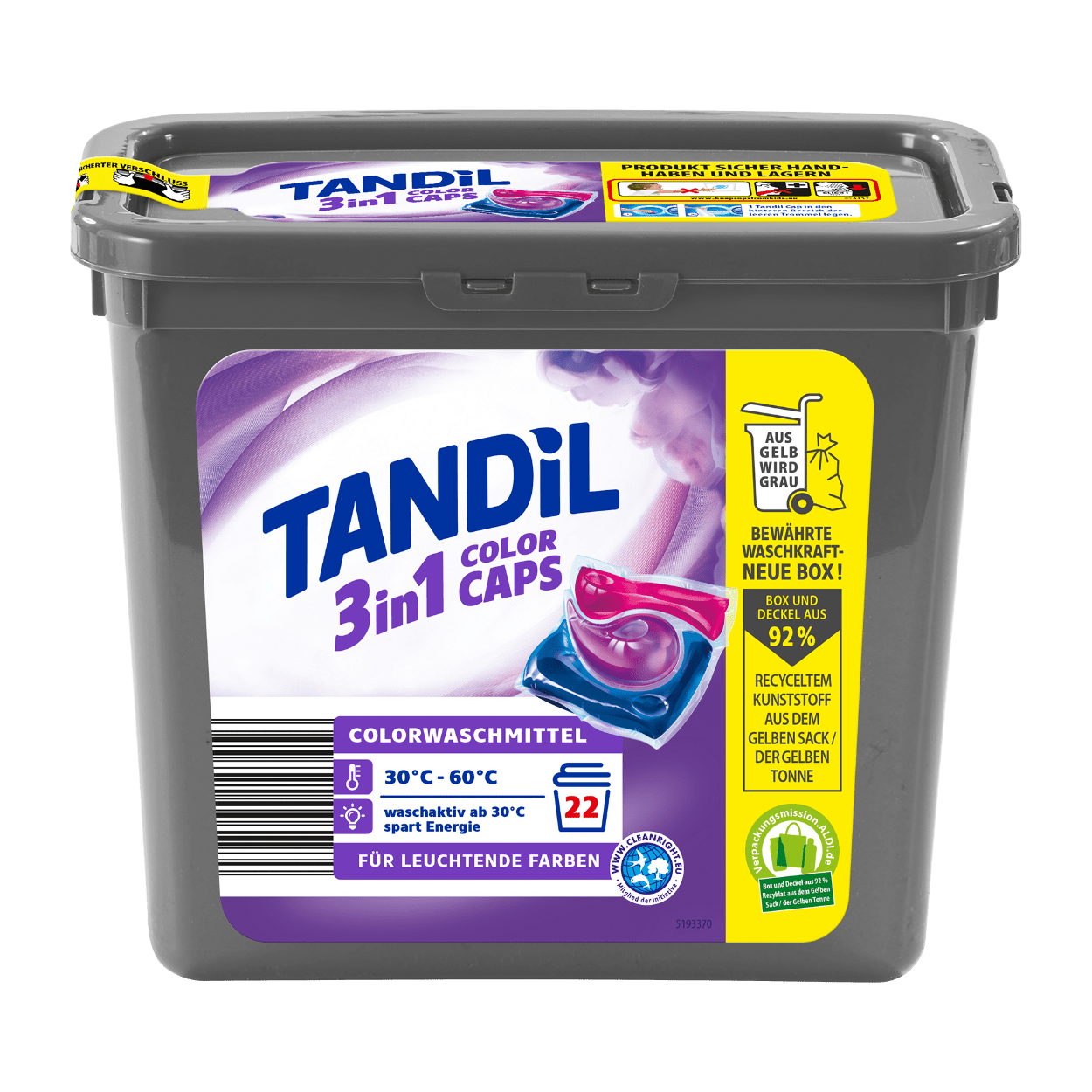 TANDIL 3 Kammern Caps günstig bei ALDI Nord