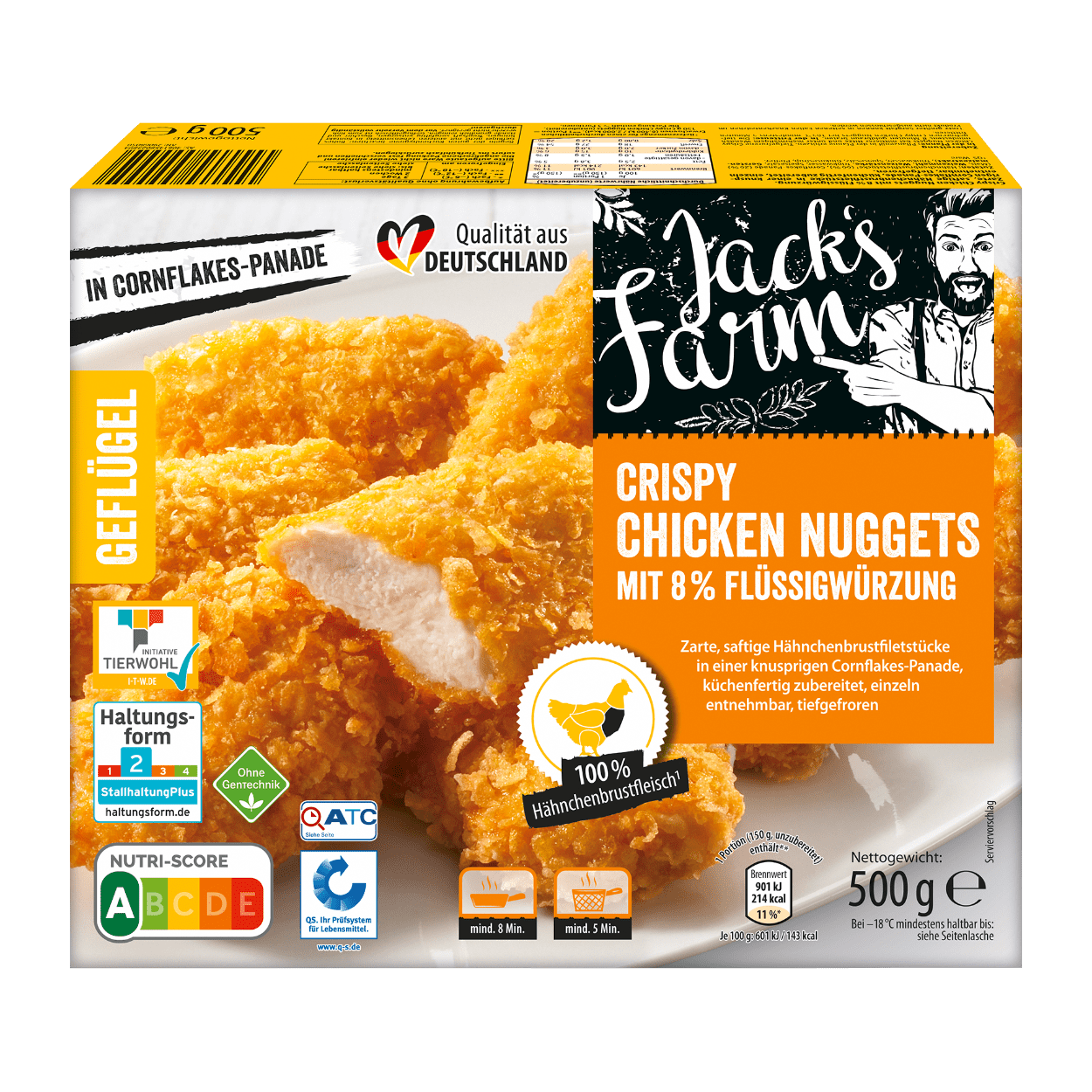 JACK'S FARM Crispy Chicken Nuggets günstig bei ALDI Nord