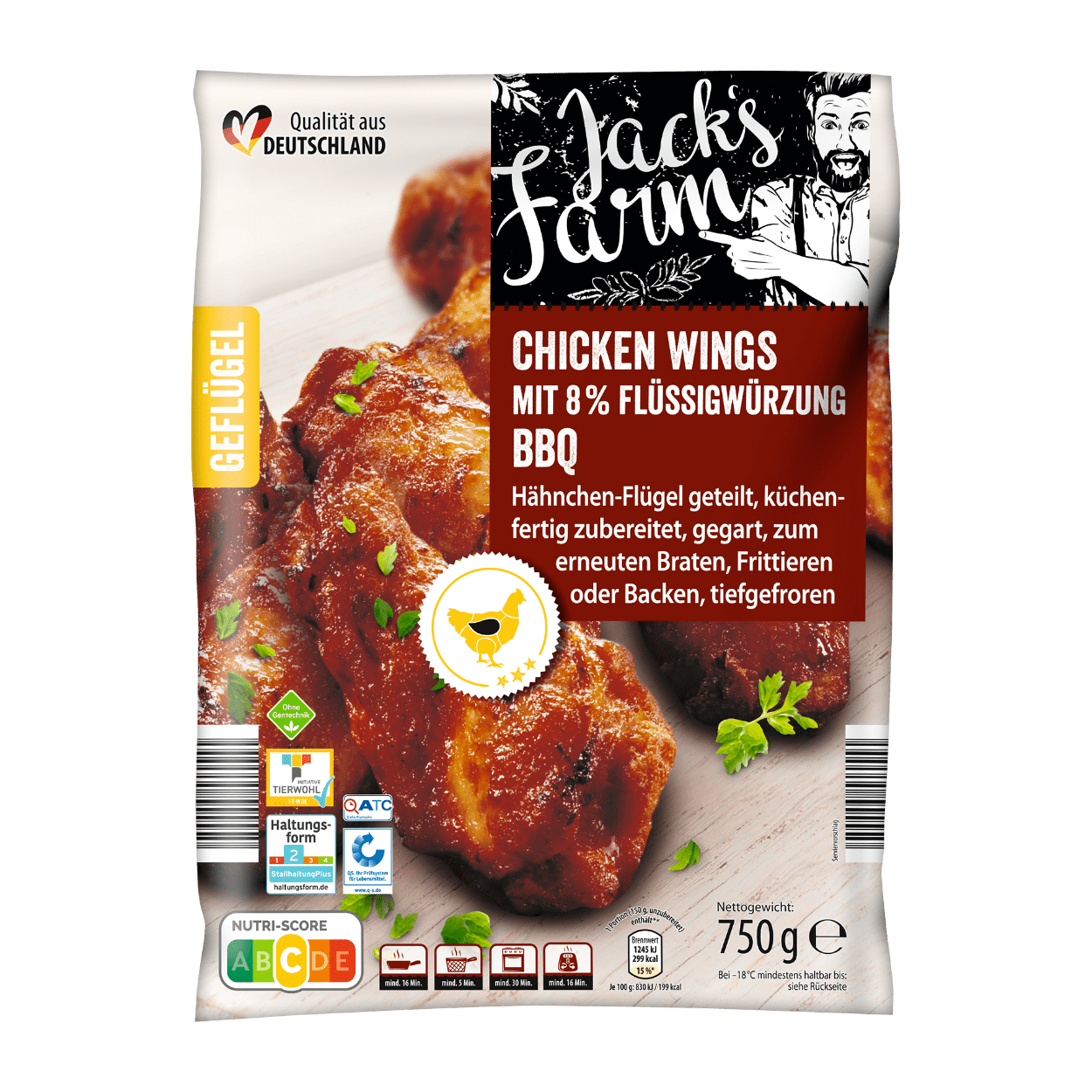 JACK'S FARM Chicken Wings günstig bei ALDI Nord
