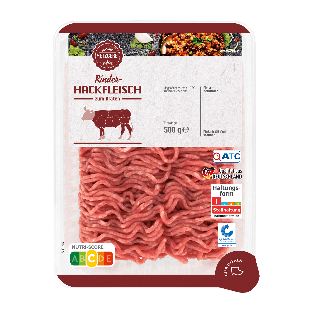 MEINE METZGEREI Rinderhackfleisch günstig bei ALDI Nord