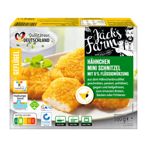 JACK'S FARM Hähnchen Mini-Schnitzel günstig bei ALDI Nord
