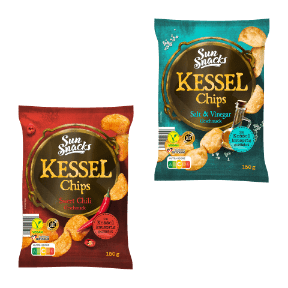 SUN SNACKS Chips & mehr – Eigenmarke von ALDI Nord