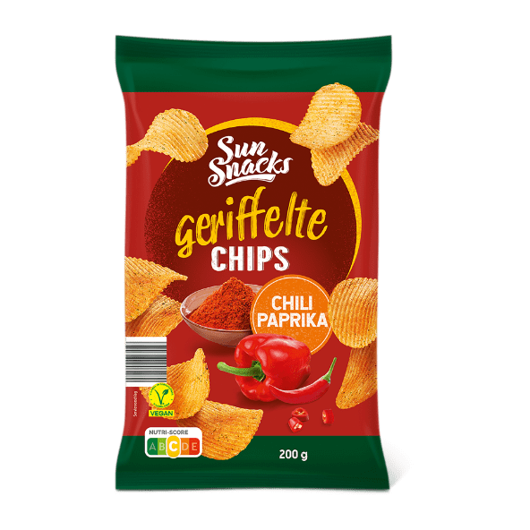 SUN SNACKS Riffle-Chips günstig bei ALDI Nord