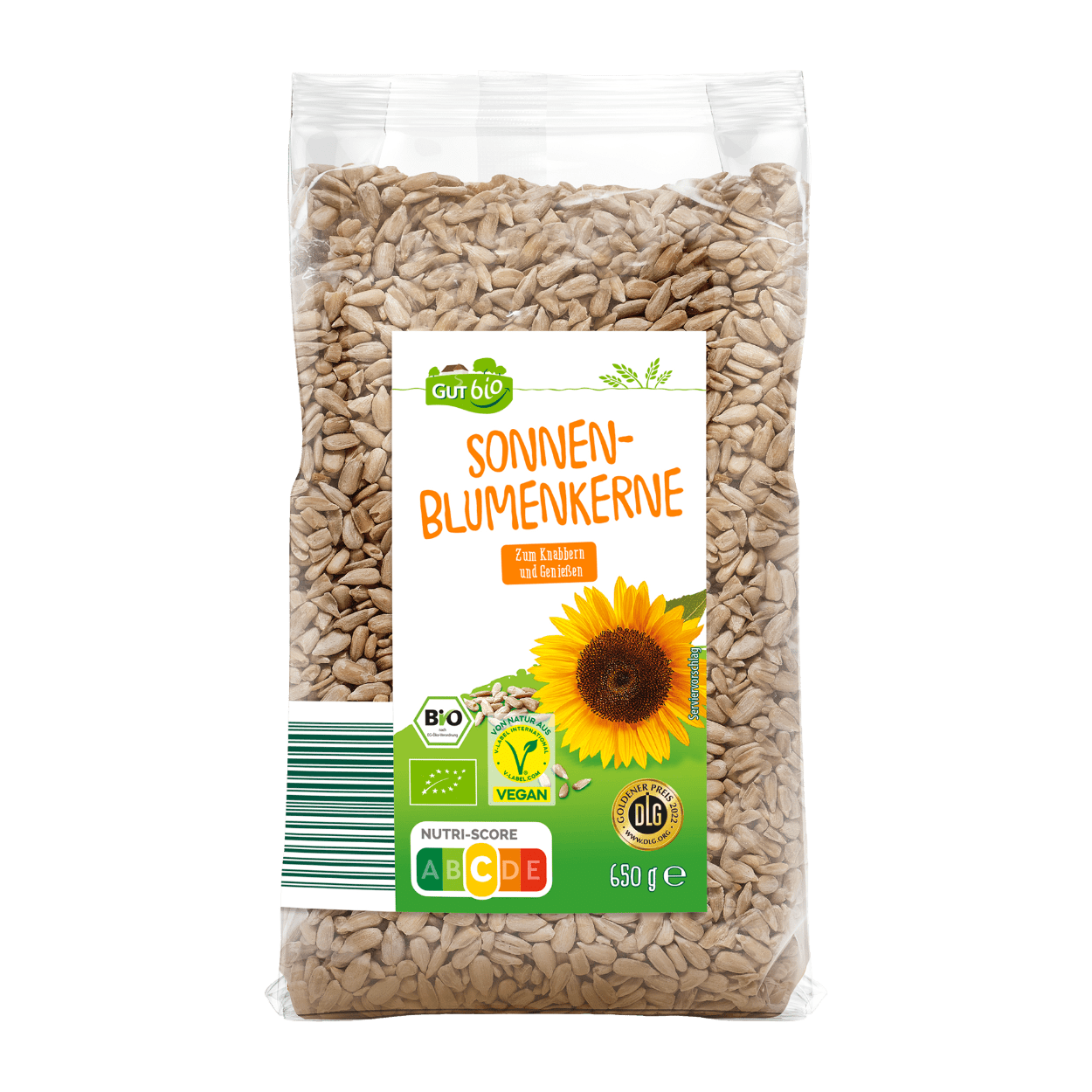 GUT BIO Sonnenblumen-, Kürbiskerne & Kerne-Mix bei ALDI Nord