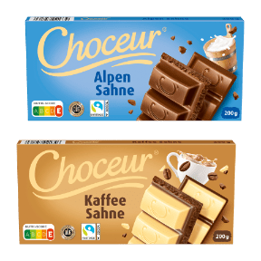 CHOCEUR Schokolade – Eigenmarke von ALDI Nord