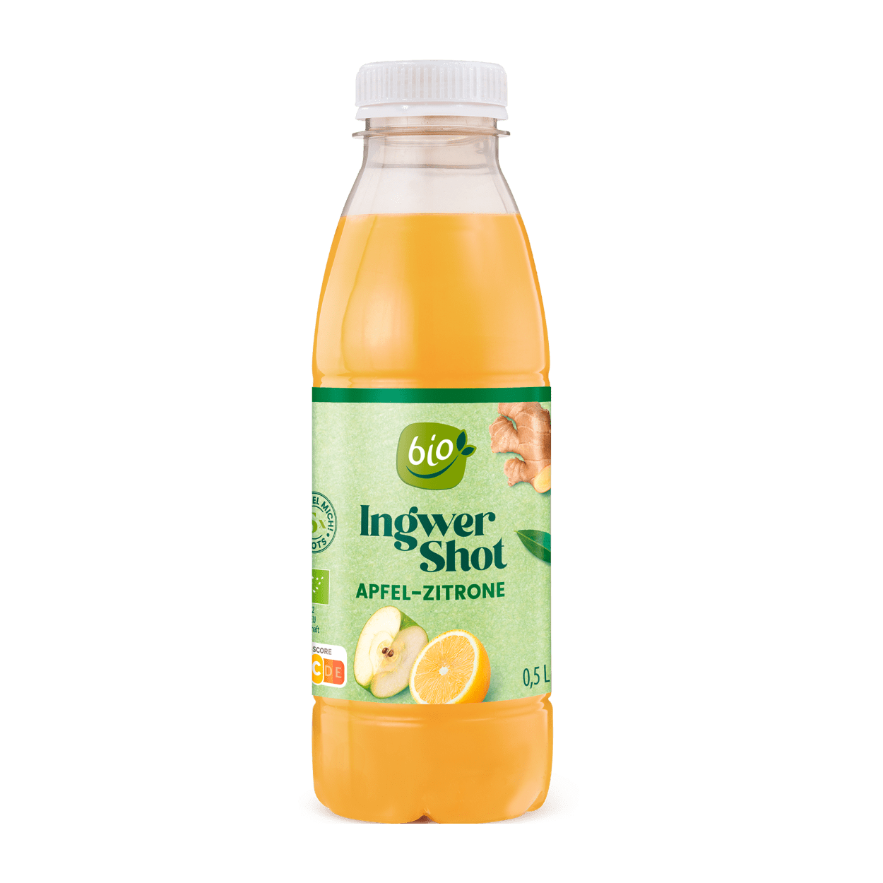 BIO Ingwer-Shot Apfel-Zitrone günstig bei ALDI Nord