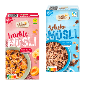 GOLDEN BRIDGE Müsli & mehr – Eigenmarke von ALDI Nord