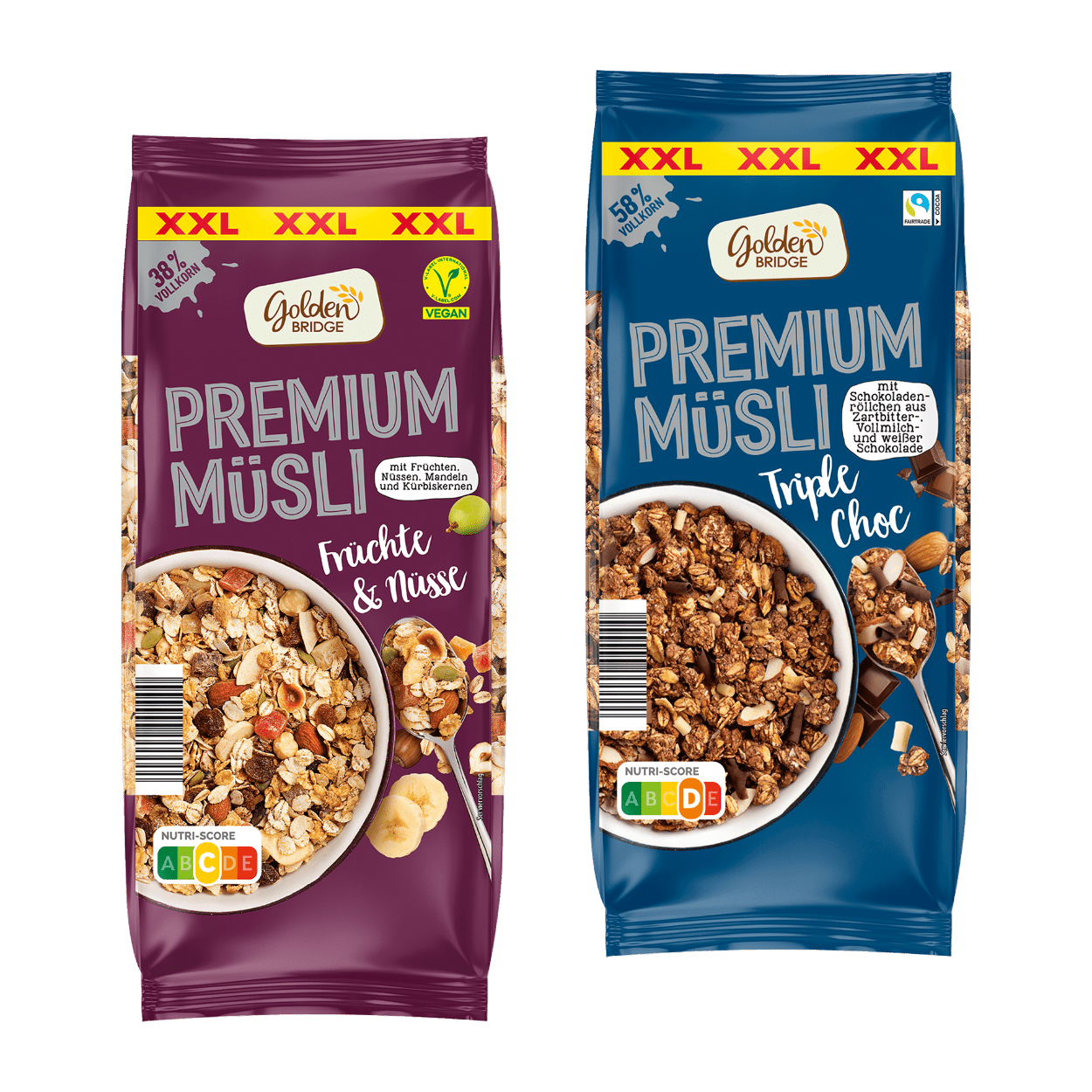 GOLDEN BRIDGE Premium-Müsli XXL günstig bei ALDI Nord