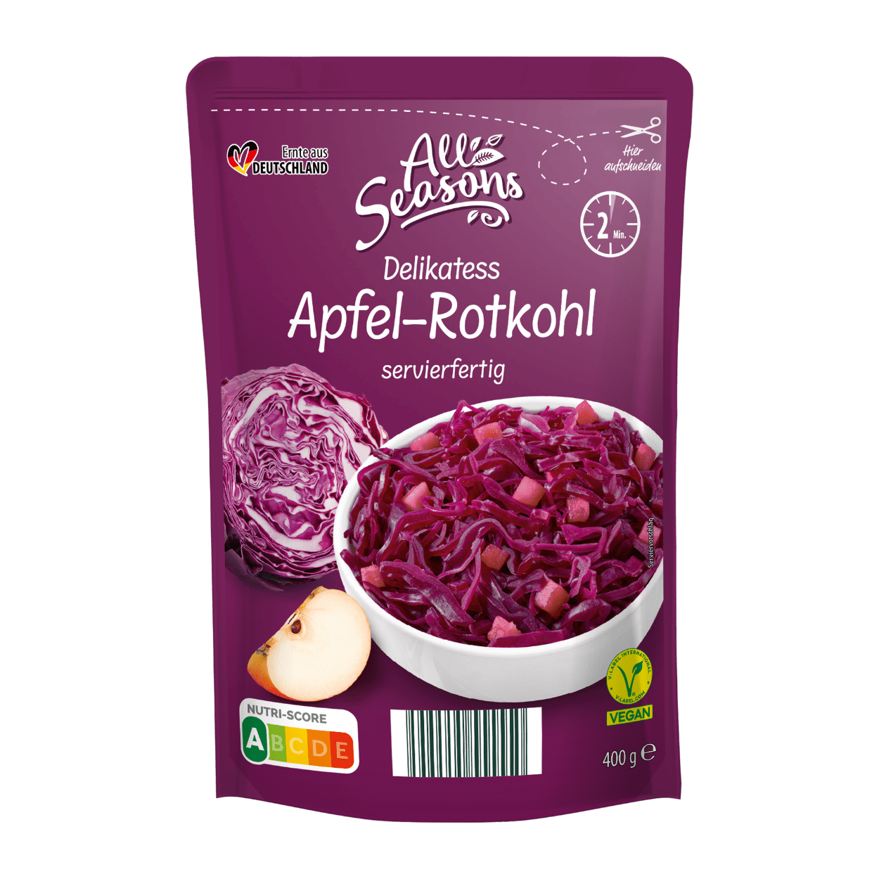 ALL SEASONS Apfel-Rotkohl günstig bei ALDI Nord