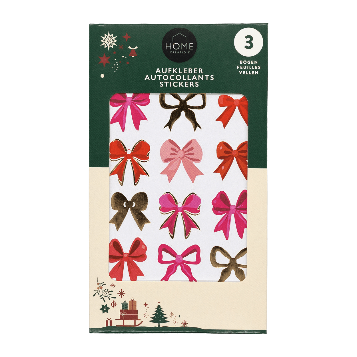 HOME CREATION Weihnachtssticker günstig bei ALDI Nord