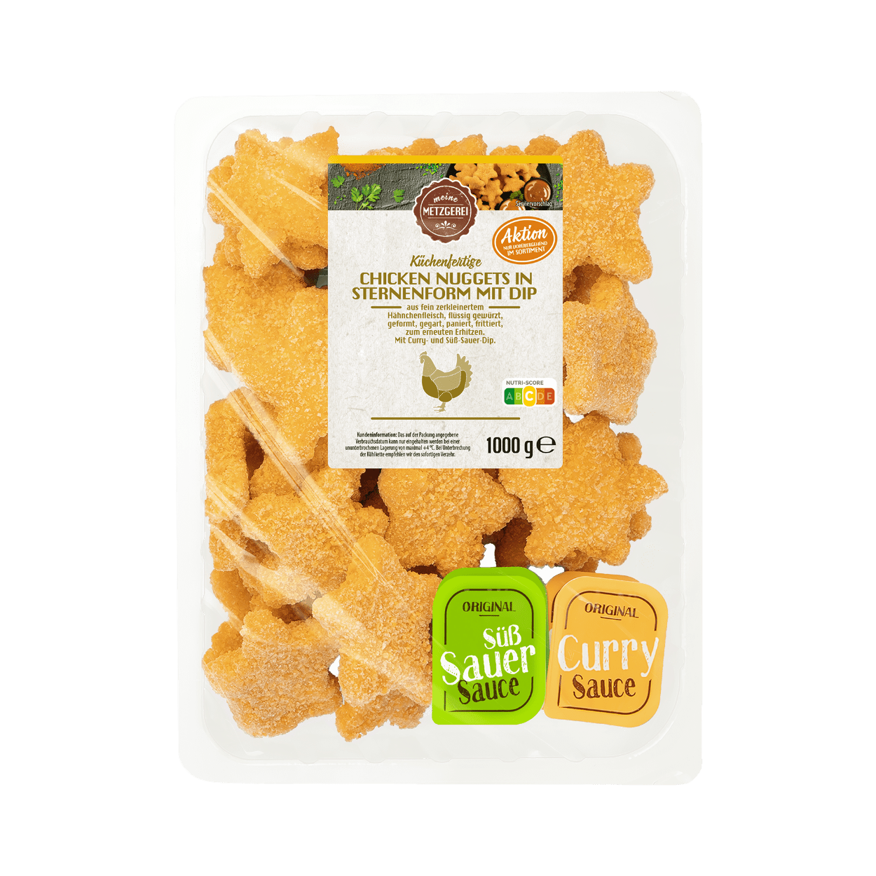 MEINE METZGEREI Chicken-Nuggets XXL günstig bei ALDI Nord