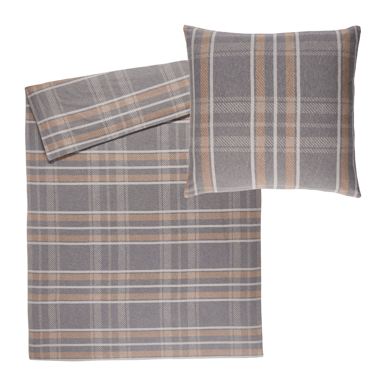 NOVITESSE Flanell-Bettwäsche B x L: ca. 155 x 220 cm günstig bei ALDI Nord