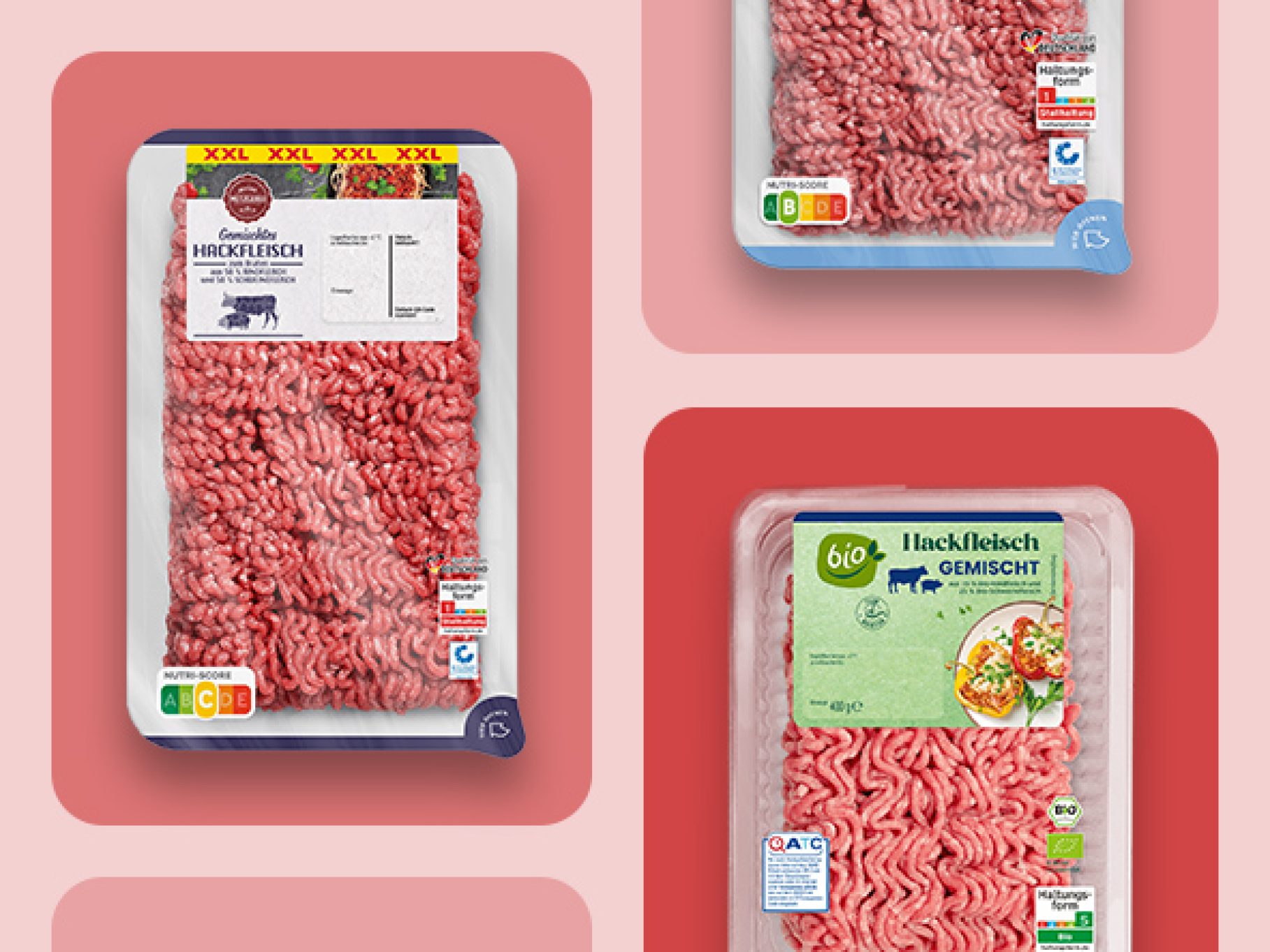 Gemischtes Hackfleisch bei ALDI Nord