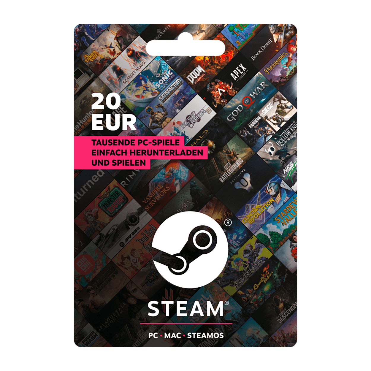 Steam 20 € Guthabenkarte günstig bei ALDI Nord