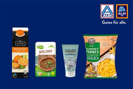 Bestnoten für ALDI Eigenmarken im Januar 2024