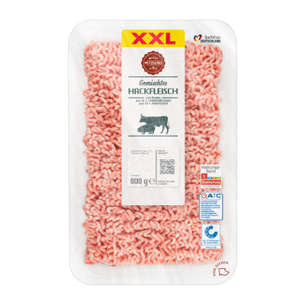 Gemischtes Fleisch im Sortiment von ALDI Nord