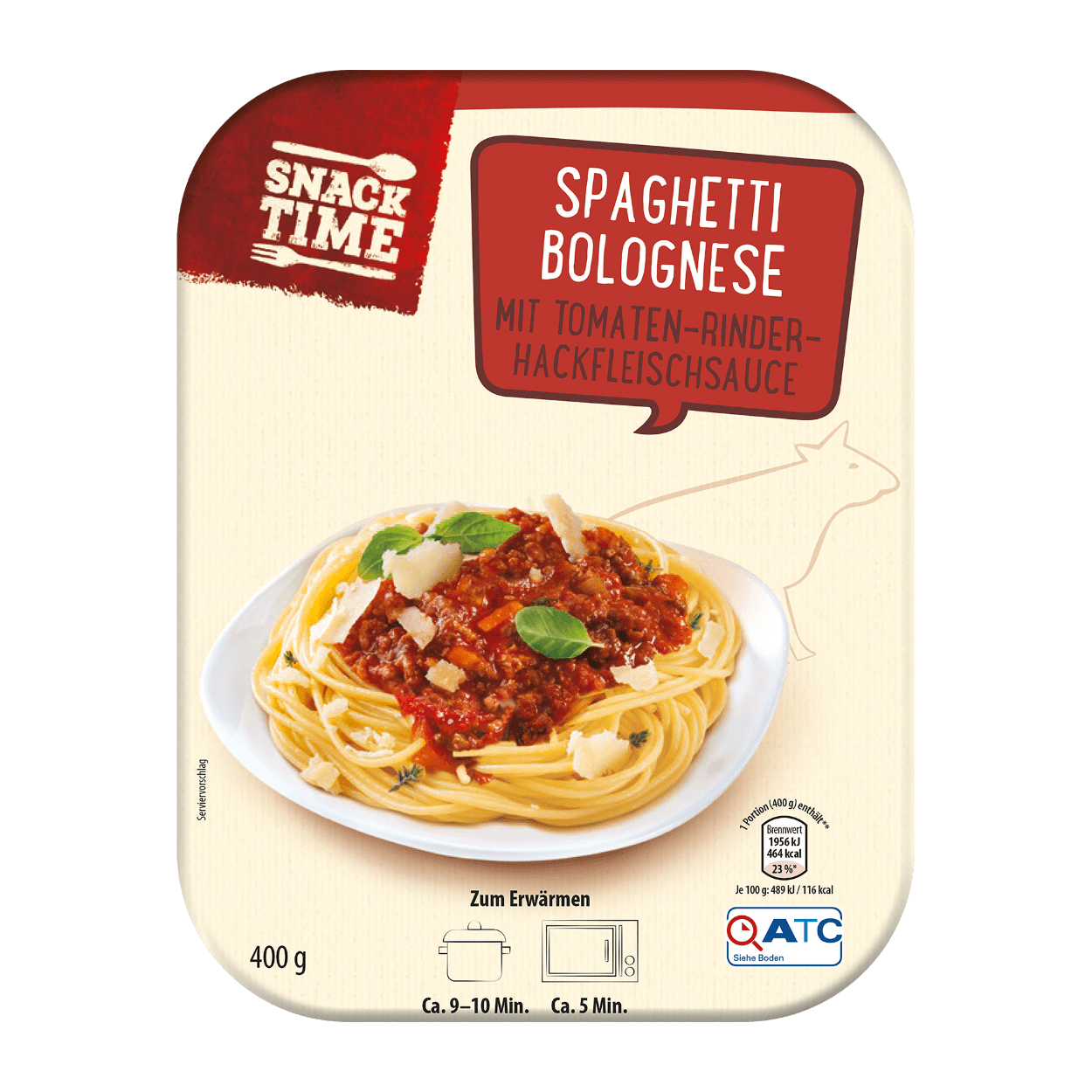 SNACK TIME Fertiggerichte verschiedene Sorten 400 g bei ALDI Nord