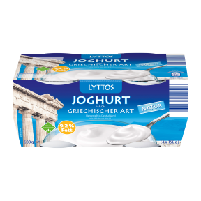 LYTTOS Naturjoghurt nach griechischer Art 4x150g günstig bei ALDI Nord