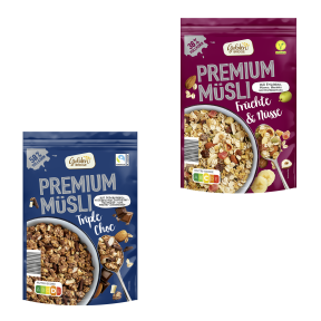 GOLDEN BRIDGE Premium Knusper Müsli günstig bei ALDI Nord