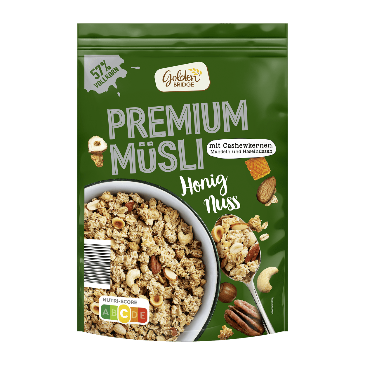 GOLDEN BRIDGE Premium-Müsli günstig bei ALDI Nord