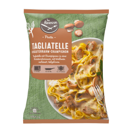 LA FINESSE Fertige Pastagerichte – Tortellini, Tagliatelle – günstig bei ALDI Nord