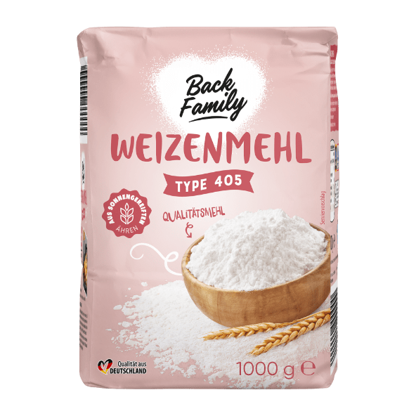 BACK FAMILY Weizenmehl (Typ 405) 1 kg kaufen bei ALDI Nord