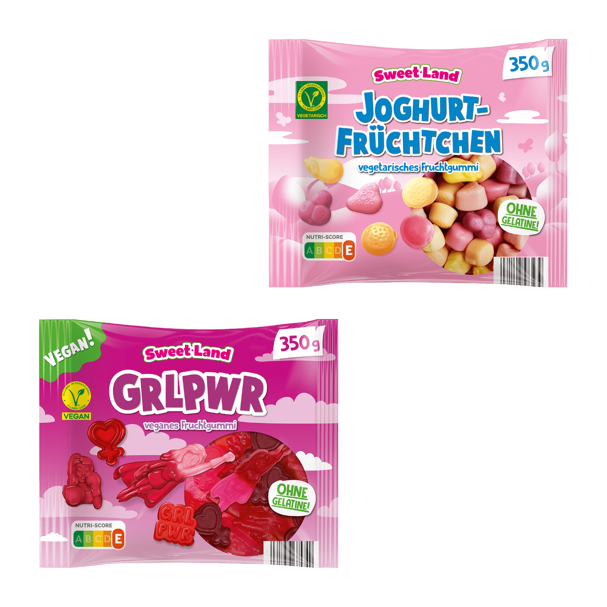 SWEET LAND Vegane / Vegetarische Fruchtgummis günstig bei ALDI Nord