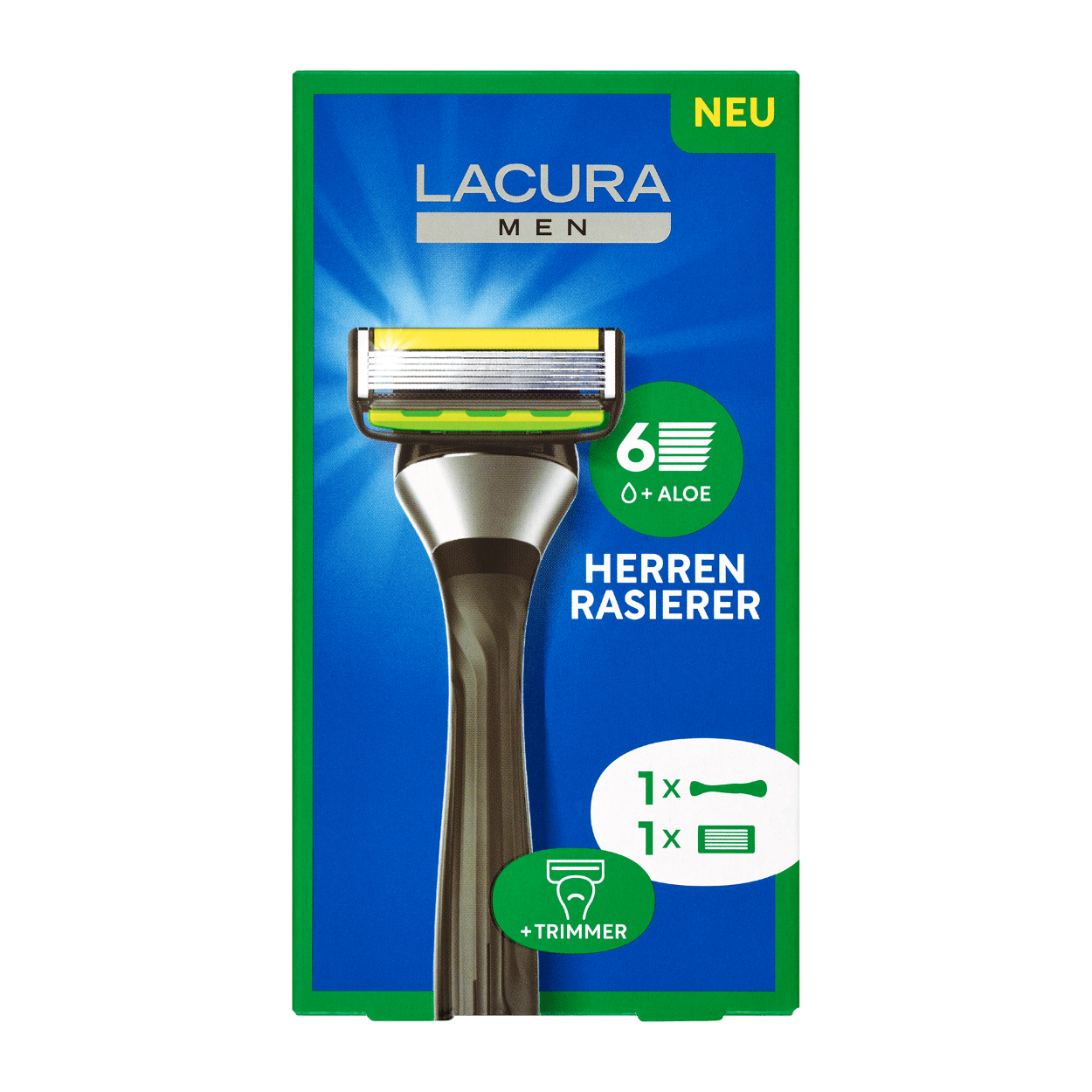 LACURA Herren-Rasierer günstig bei ALDI Nord
