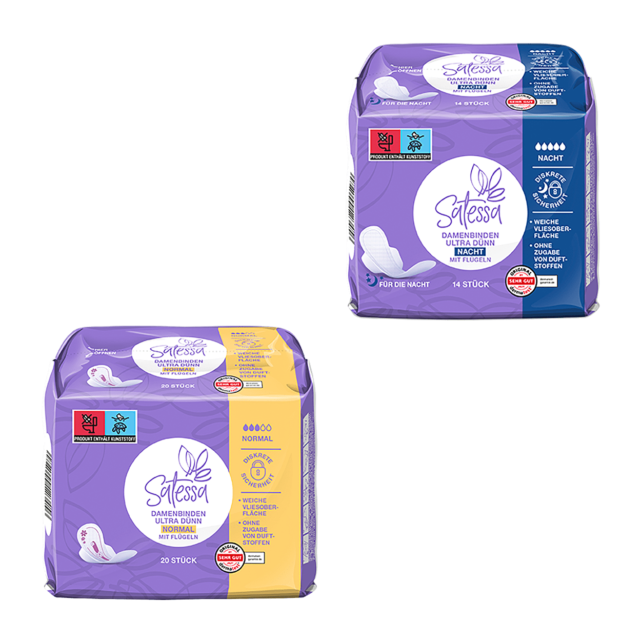 SATESSA Damenbinden ultradünn günstig bei ALDI Nord