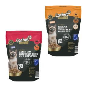 CACHET Katzenfutter & Katzenstreu – Eigenmarke von ALDI Nord