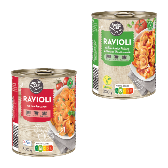SPEISEZEIT Ravioli günstig bei ALDI Nord