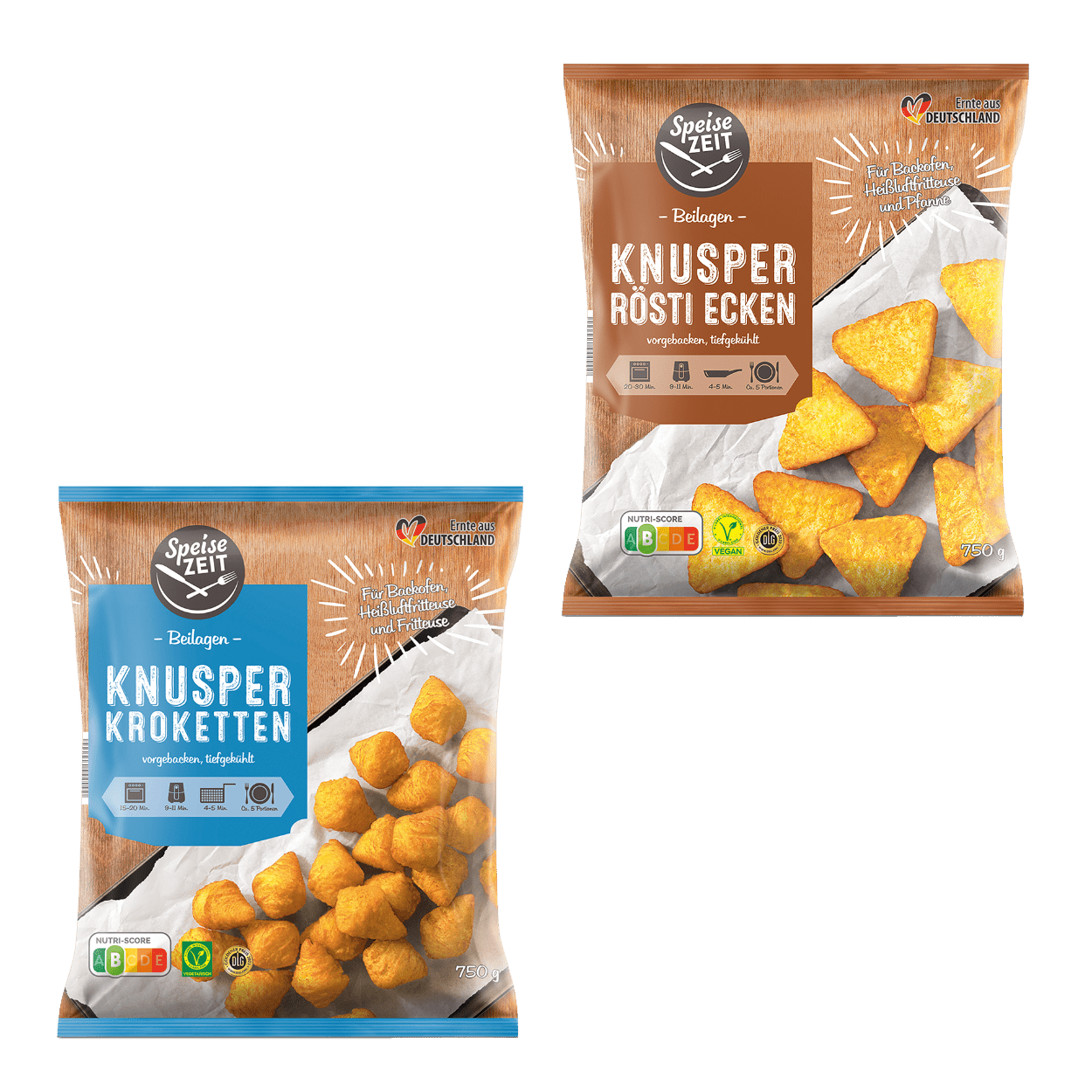 SPEISEZEIT Knusper-Kroketten / -Rösti-Ecken günstig bei ALDI Nord