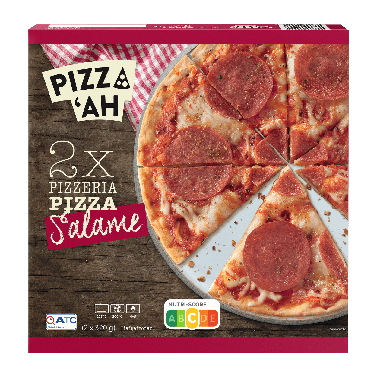 PIZZ’AH Pizza Salame / Speciale günstig bei ALDI Nord