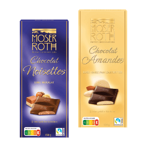 MOSER ROTH Schokolade & Pralinen – Eigenmarke von ALDI Nord