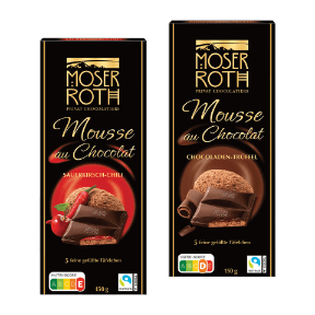 MOSER ROTH Schokolade & Pralinen – Eigenmarke von ALDI Nord