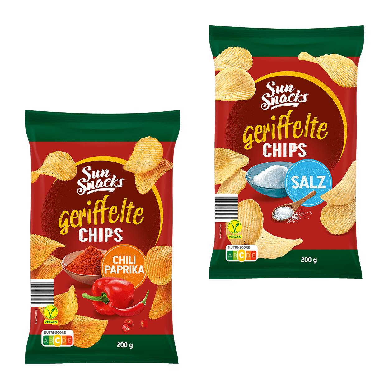 SUN SNACKS Riffle-Chips günstig bei ALDI Nord