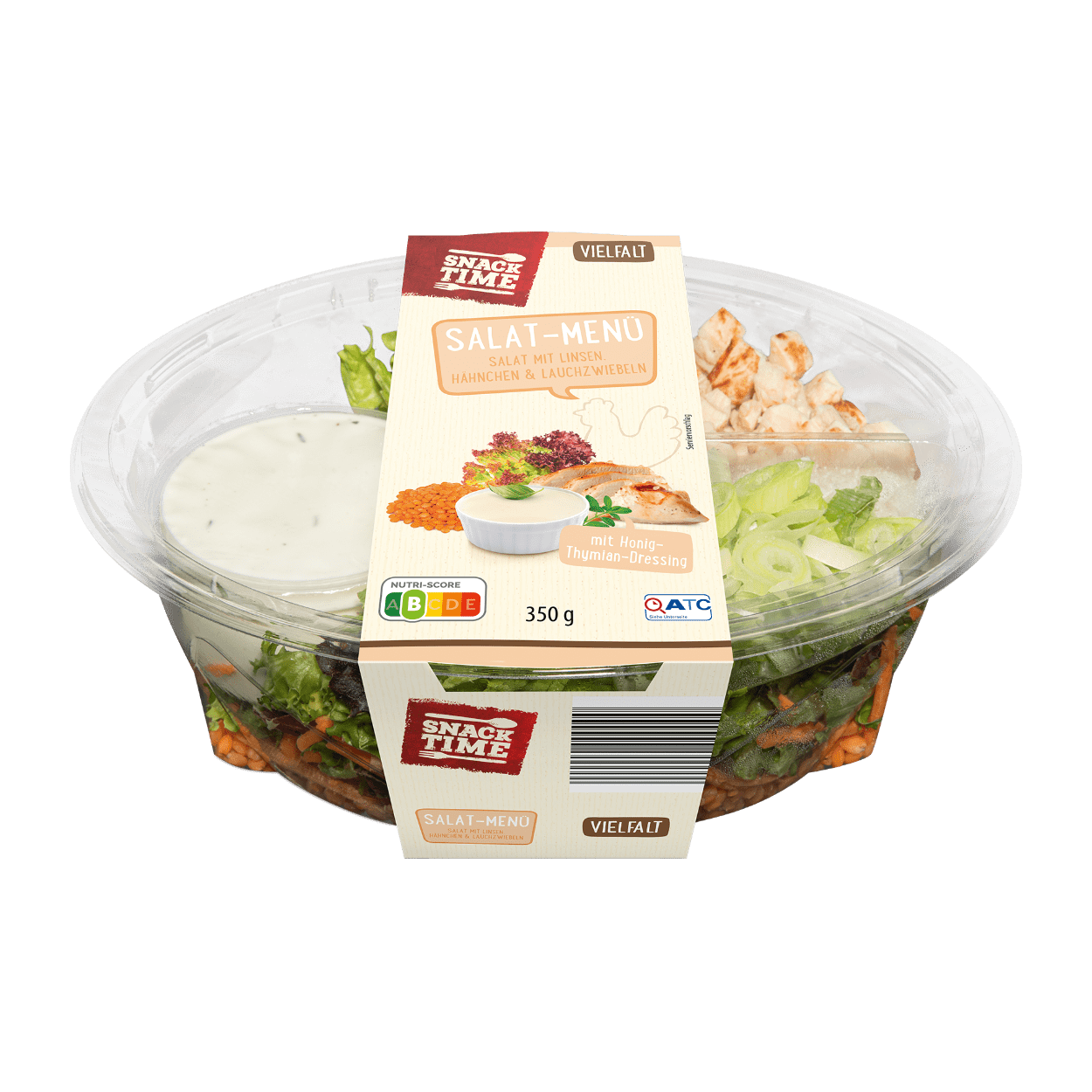 SNACK TIME Salat-Menü Vielfalt günstig bei ALDI Nord