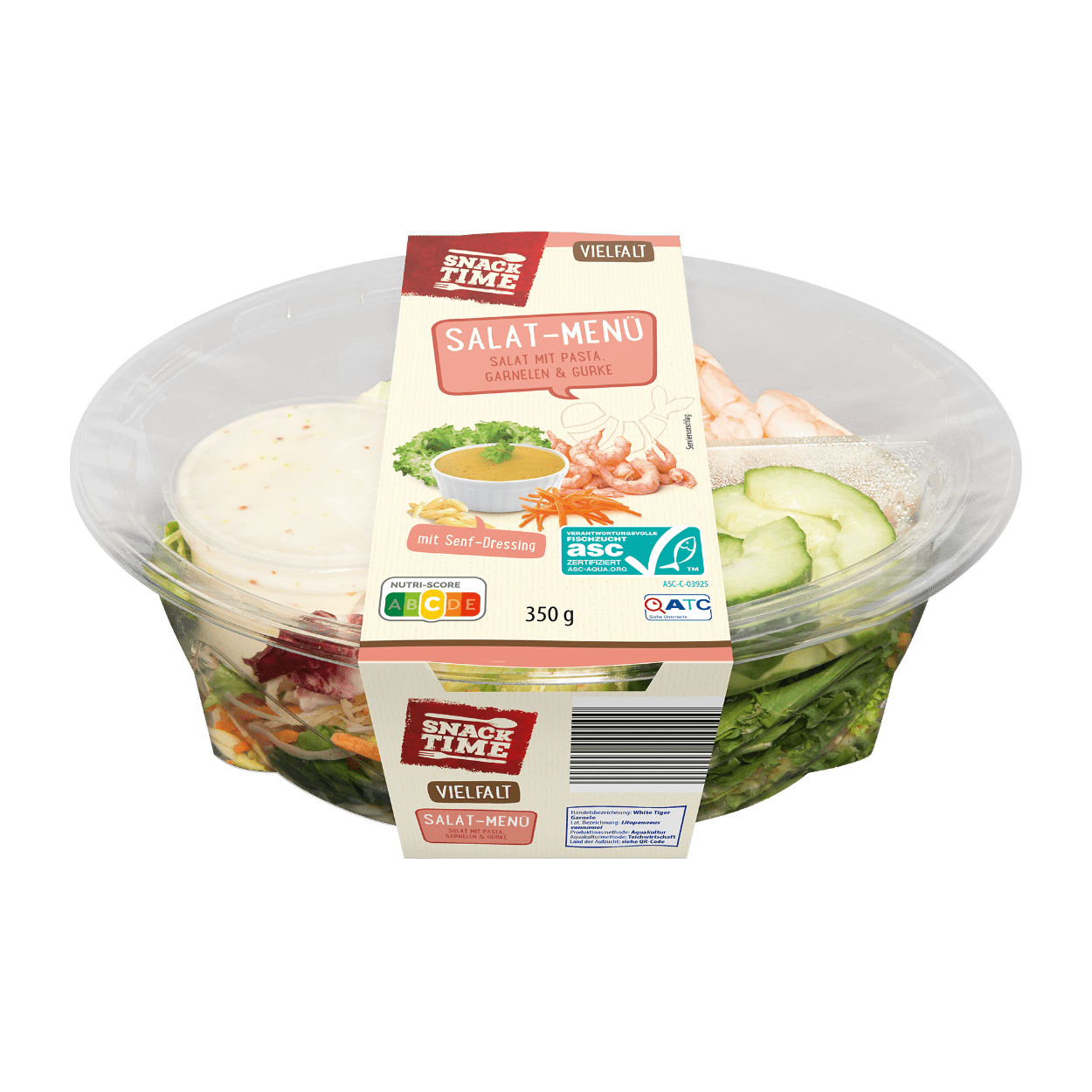 SNACK TIME Salat-Menü Vielfalt günstig bei ALDI Nord