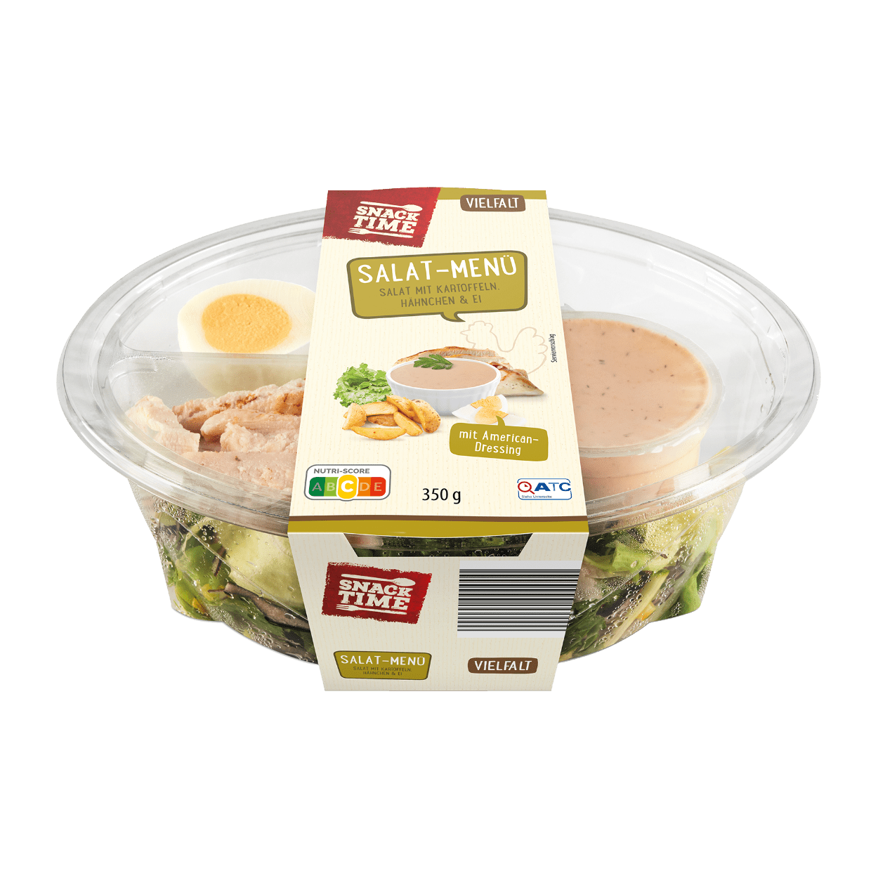 SNACK TIME Salat-Menü Vielfalt günstig bei ALDI Nord