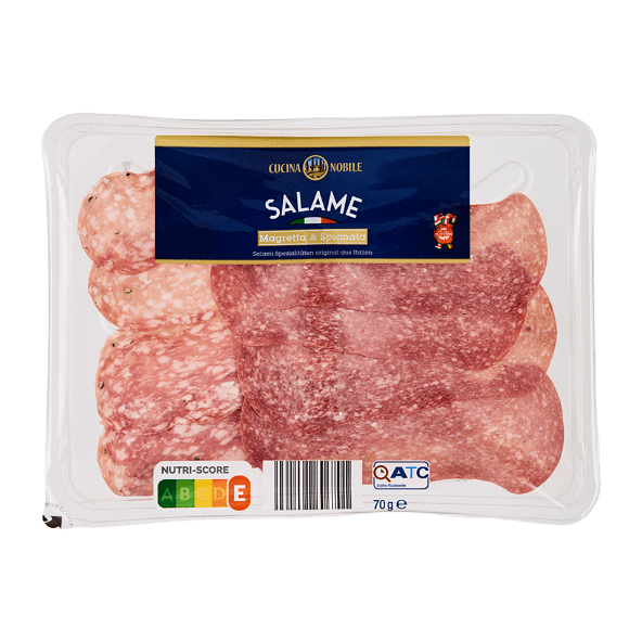 Internationales Salami-Sortiment günstig bei ALDI Nord