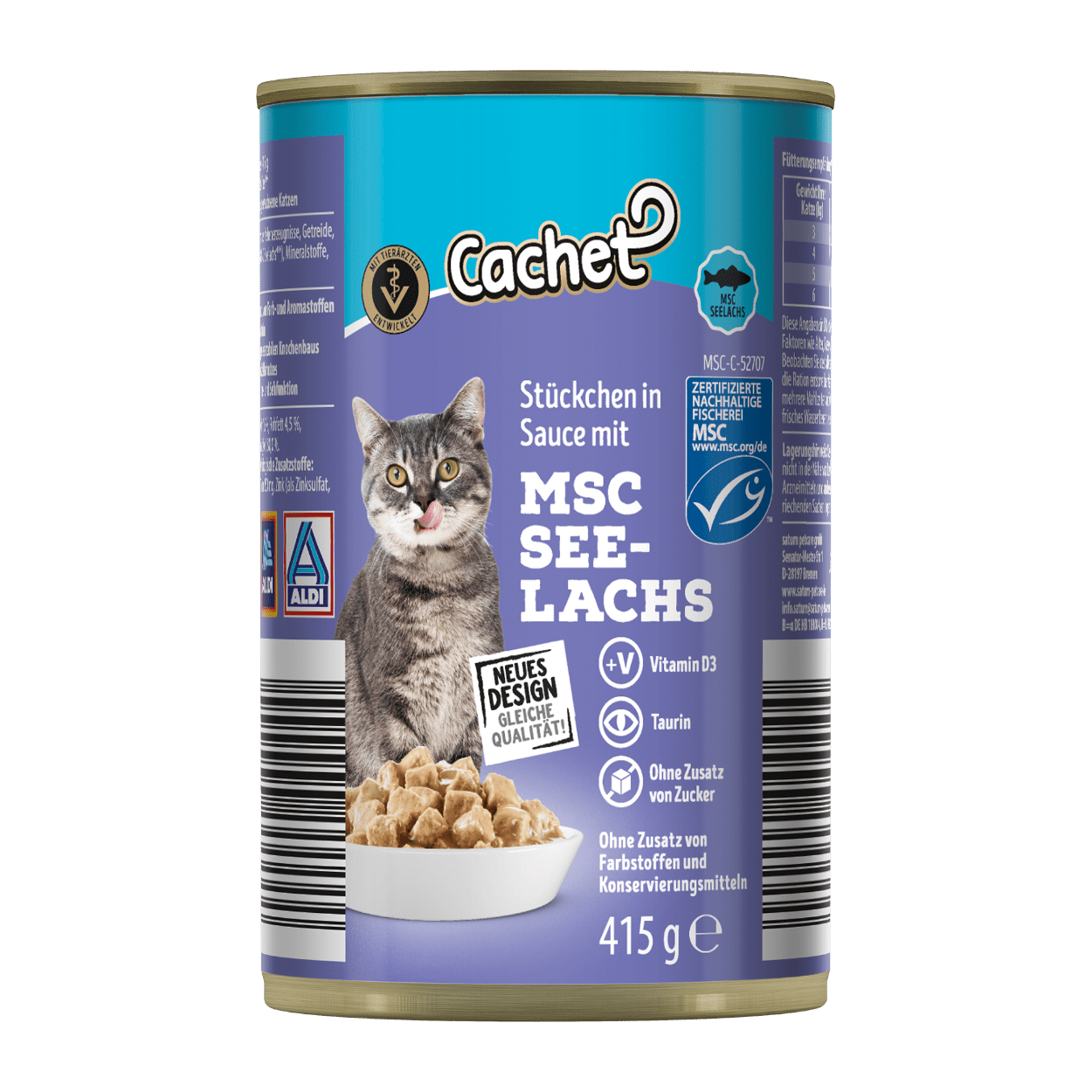 CACHET Katzenfutter nass (Dose) zum Top-Preis bei ALDI Nord