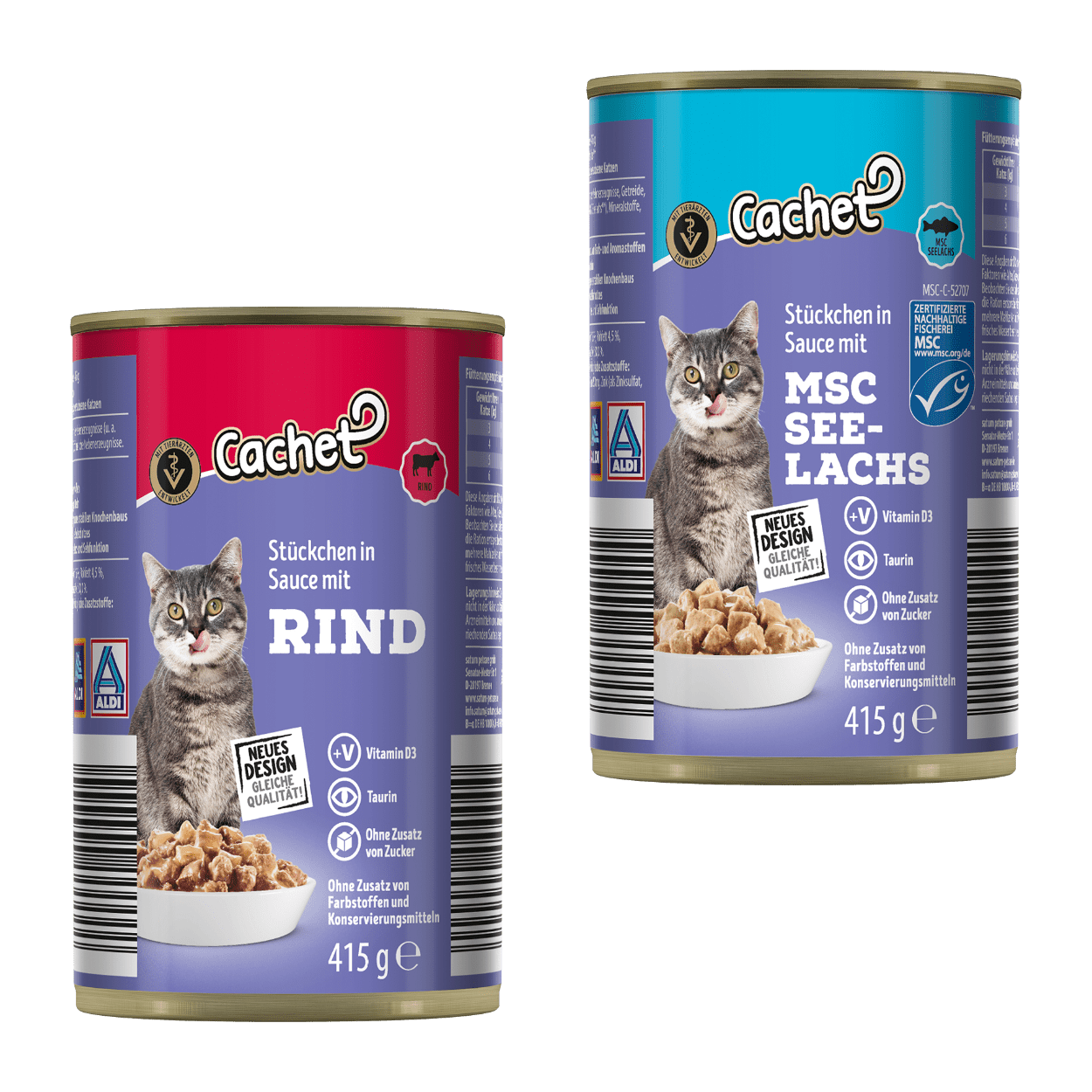 CACHET Katzenfutter nass (Dose) zum Top-Preis bei ALDI Nord