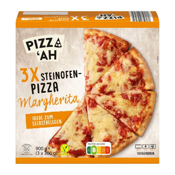 PIZZ'AH Steinofenpizza Margherita günstig bei ALDI Nord