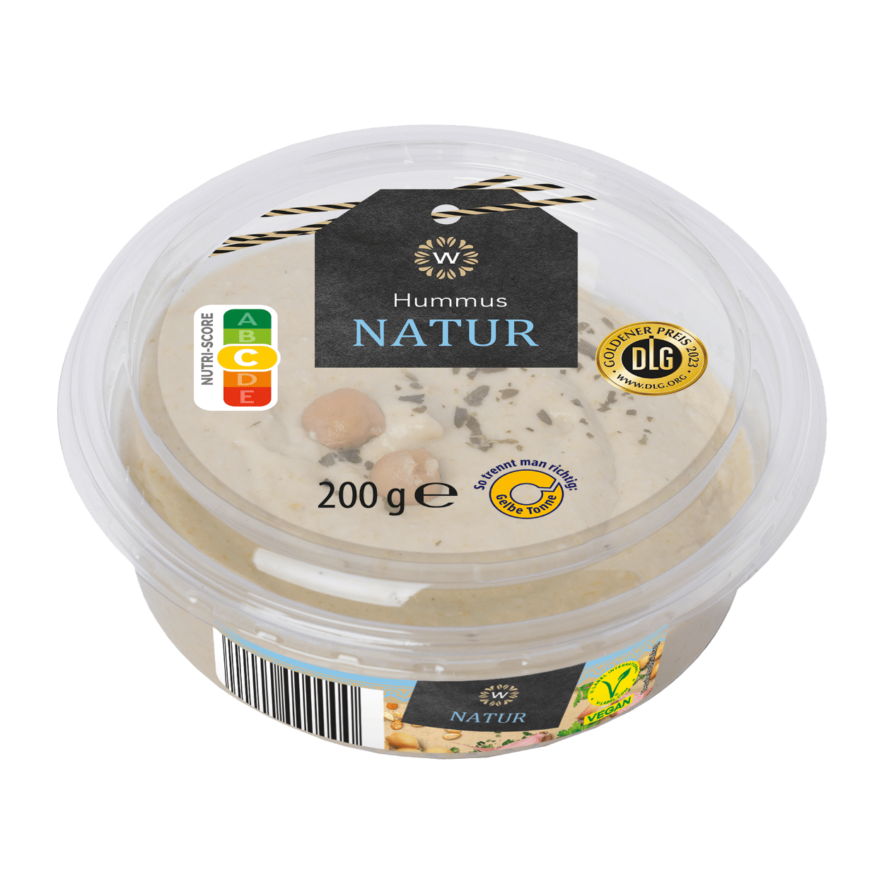 WONNEMEYER Hummus 200 g – verschiedene Sorten bei ALDI